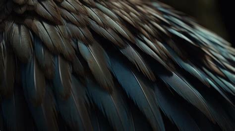 Premium Ai Image Bird Feather