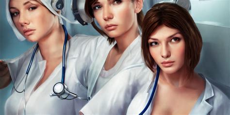 Three Sexy Nurses By Wasyleque On Deviantart