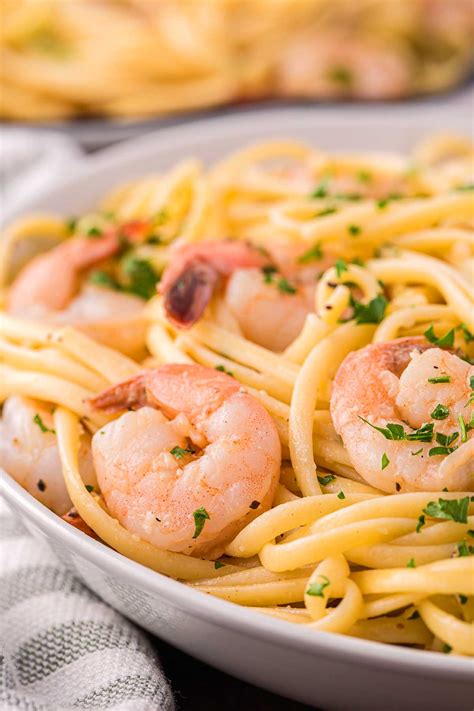 Shrimp Linguine Xoxobella