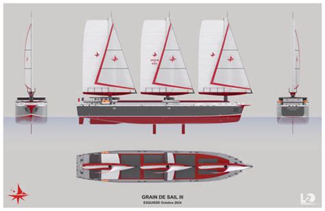 French Sail Cargo Company Presenta Planes Para Un Buque De Carga A Vela