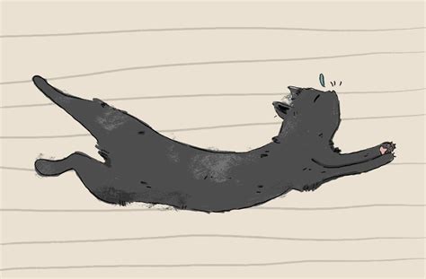 Иллюстрация Котик в стиле 2d графика детский