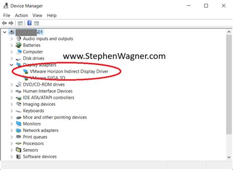 gpu issues with the vmware horizon indirect display driver the tech