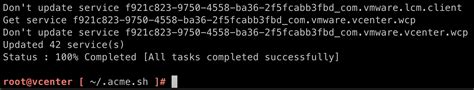 automatically update vcenter 7 certificates using letsencrypt and acme