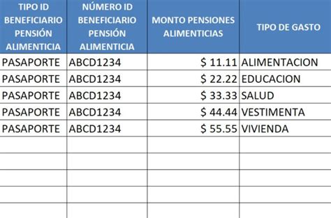 Plantilla Excel Afp Net Declaraci N De Aportes