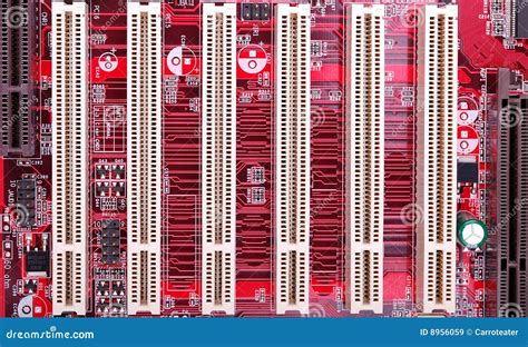 Pci Slots Stock Image Image Of Data Interface Digital