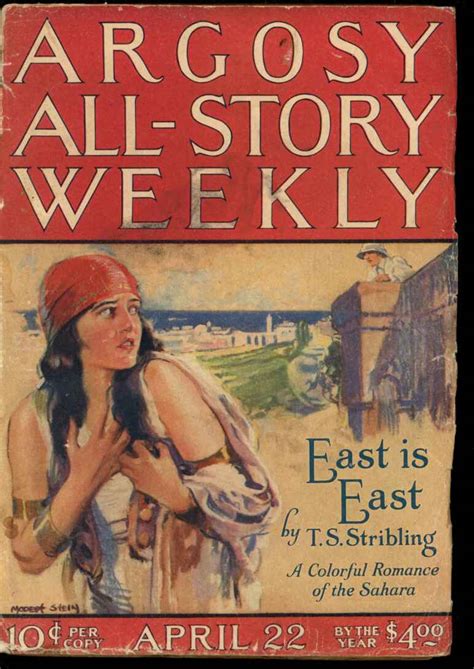 Argosy All Story Weekly 042222 Condition Vg Munsey Adventure