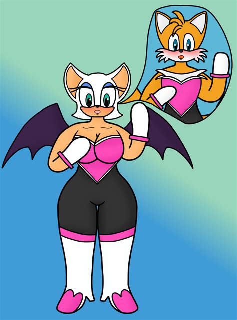 Rouge And Tails Body Swap By Blearystone56 On Deviantart