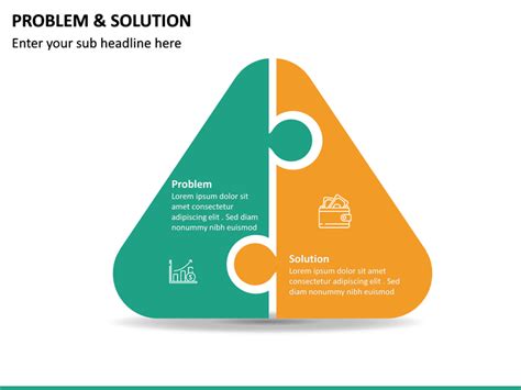 Problem And Solution PowerPoint Template SketchBubble