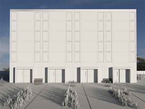 Bilding 3d Model Low Poly 3d Model Cgtrader