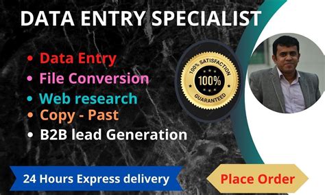 smashraf128 i will do data entry copy paste excel data entry web