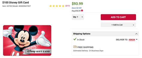 Getting The Most Out Of Discount Disney Gift Cards