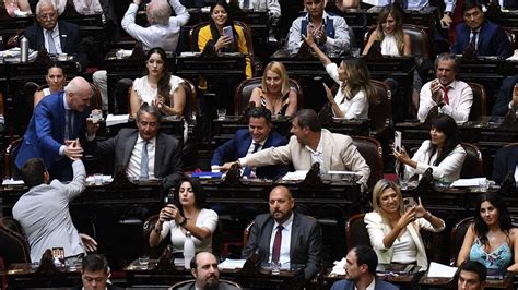 Diputados Aprobó En General El Proyecto De Ley Ómnibus Por 144 Votos A