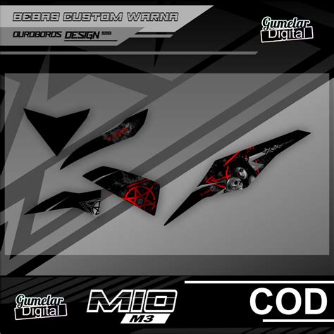 Jual Stripping Simpel Yamaha Mio 125 Mio M3 Ouroboros Sudah Di Cutting