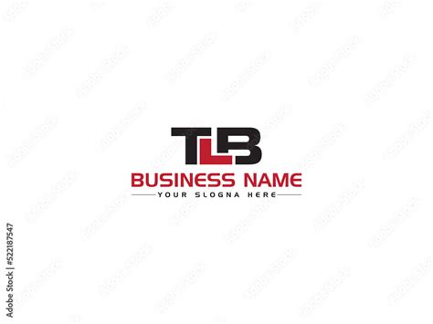 Abstract Tlb Logo Icon Creative Tl Logo Letter Vector Image With