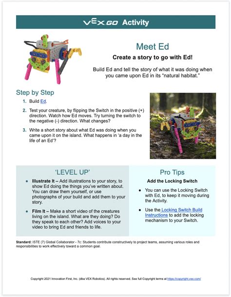 Implementing VEX GO Activity Series VEX Library