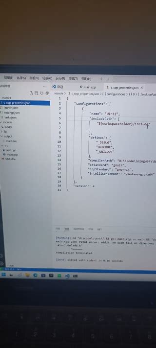 Vscode中c配置了includepath，但运行找不到头文件编程语言 Csdn问答