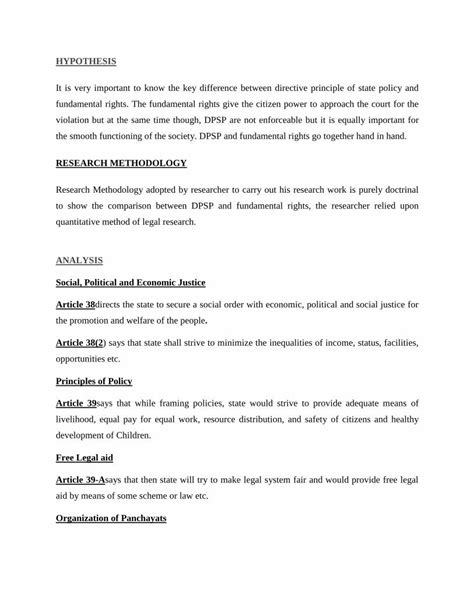 Pdf Hypothesis Research Methodology Analysis Dokumentips