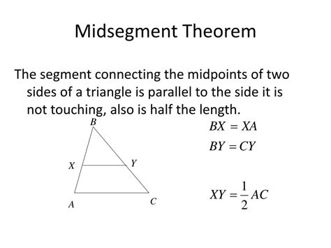 Ppt 54 Midsegment Theorem Powerpoint Presentation Free Download