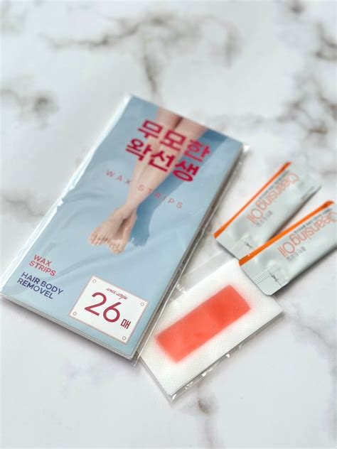셀프제모왁싱 왁스스트립 밤비쉬 무모한 왁선생 네이버 블로그