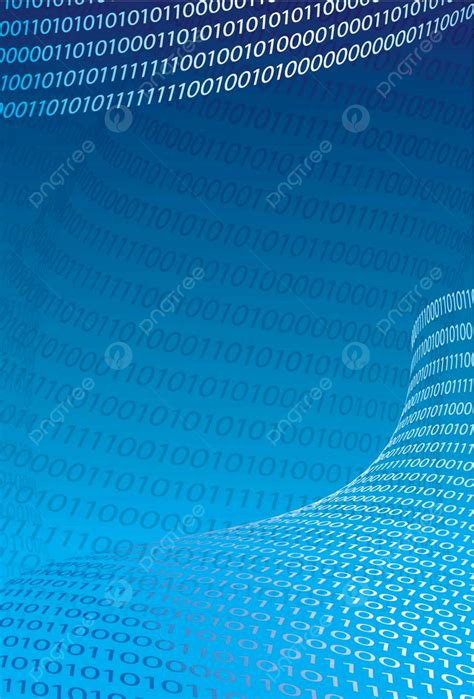 Abstract Binary Code Background Frame Coding Generated Vector Frame