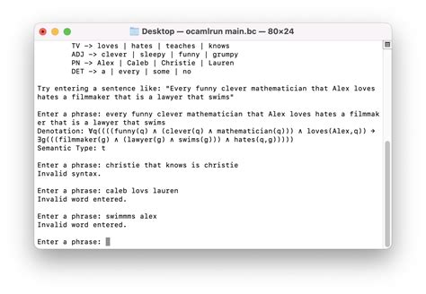 Github Nicoleraenairnatural Language Compiler Command Line
