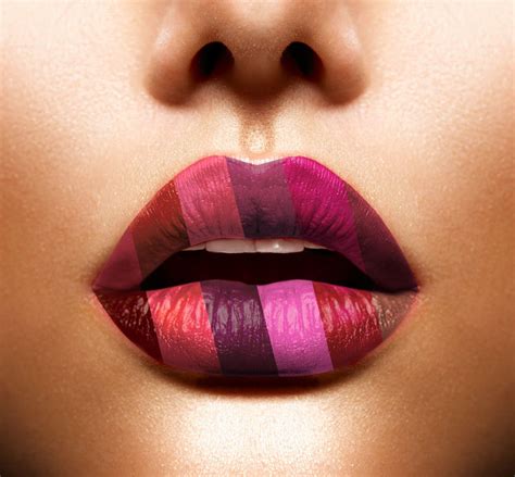 Stay Quirky Lipstick Minis Multi Colored Love Marks Set Of 12 Mini