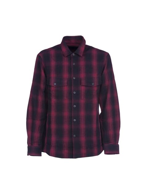 Marcelo Burlon County Of Milan Iamens Shirt In Red Multicolor