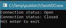 Dotnet Publish Command Line Started Showing ADO Issues At Runtime
