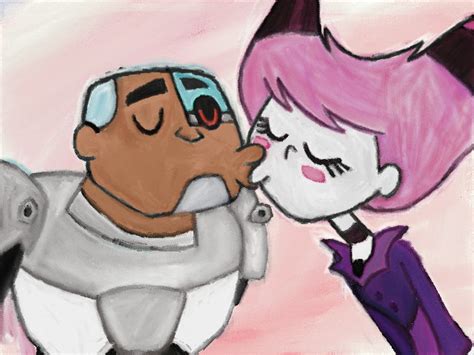 Cyborg And Jinx Ttg By Dreamrabbit5 On Deviantart