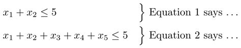 How Can I Align Two Curly Brackets For Multiple Equations TeX LaTeX Stack Exchange
