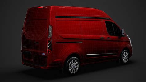 Ford Transit Custom L H D Model By Creator D