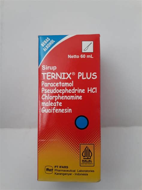 TERNIX PLUS SIRUP 60ML Lazada Indonesia