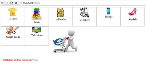 Shopping Cart In MVC With JQuery