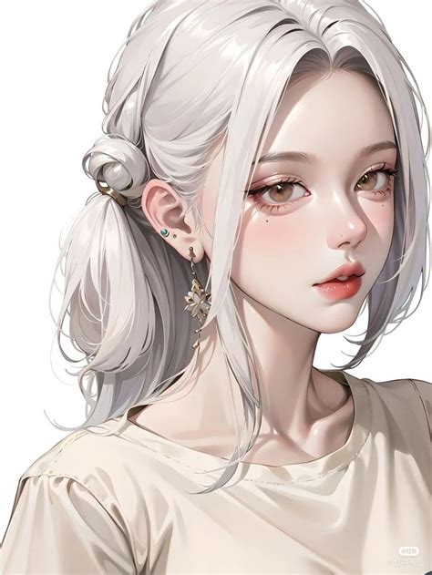 Pin Oleh 庭庭 Di 1🍭personal Taste🍭 Gadis Anime Keren Gadis Fantasi Gambar Wajah Kartun