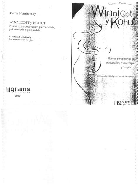 Winnicott Y Kohut Pdf Pdf