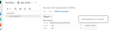 Export To Excel Is Not Working Issue 58 ALM Rangers Offline Test