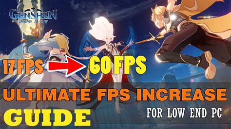 Genshin Impact How To Boost FPS Fix Lag And FPS Drops On Any PC