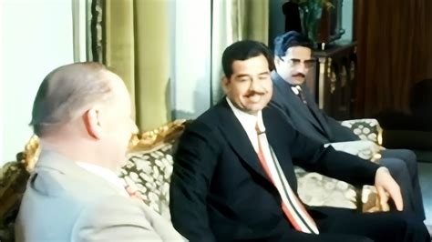 صدام حسين و أحمد حسن البكر يستقبلان وفد من ألمانيا الشرقية 1974 Youtube