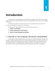 Understanding The Standard For Project Management Principles Course