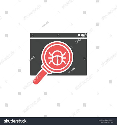 Manual Debugging Process Icons Symbol Vector Stock Vector Royalty Free