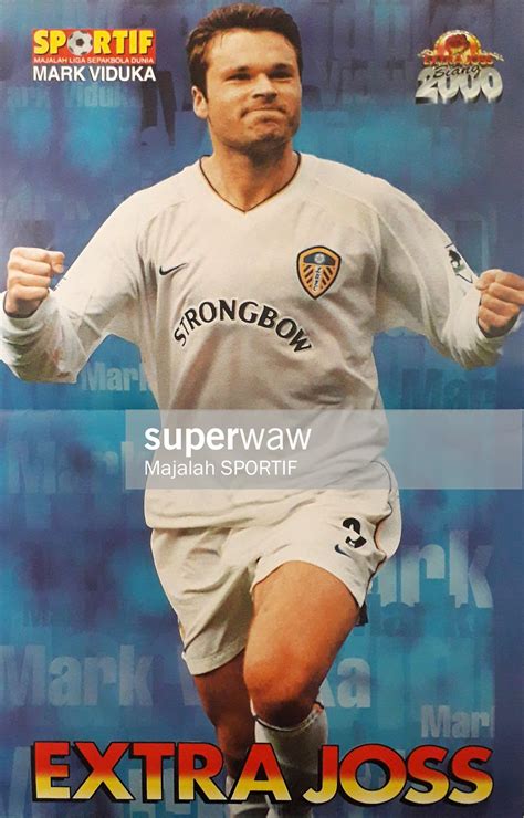 Poster Mark Viduka Leeds United 2000