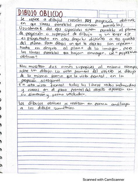 Investigación Dibujo Oblicuo Pdf
