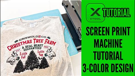 Xtool Screen Print Xtool Screen Printer Multi Color Xtool Screen Print Xtool D1 Tutorial