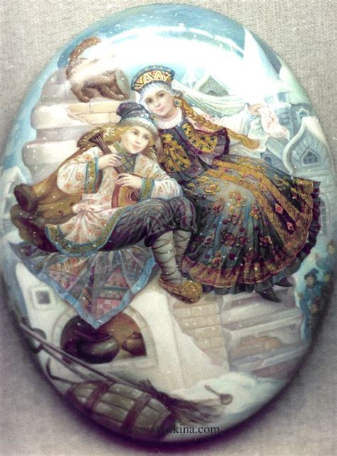 Лаковая миниатюра Найдено на сайте slavlibrary.ru | Fairytale art ...