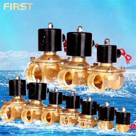 Normally Closed Brass Electric Solenoid Valve DN8 DN10 DN15 DN20 DN25 N