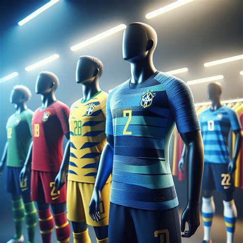 Nova Coleção De Uniformes Da Seleção Brasileira Para 2024