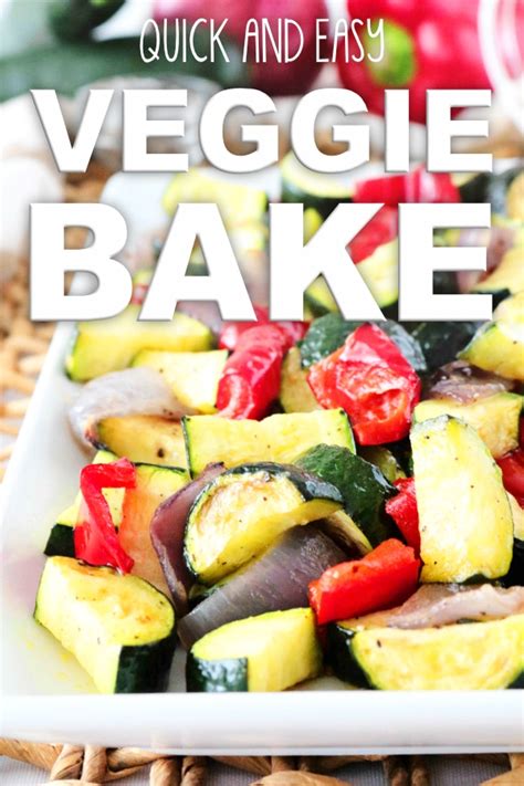 Veggie Bake Oven Roasted Zucchini Medley The Anthony Kitchen