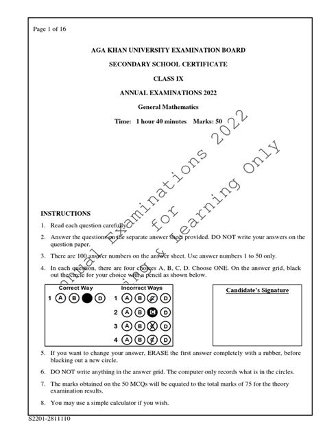 General Mathematics Ix Annual Exams 2022 Paper I Download Free Pdf Logarithm Matrix