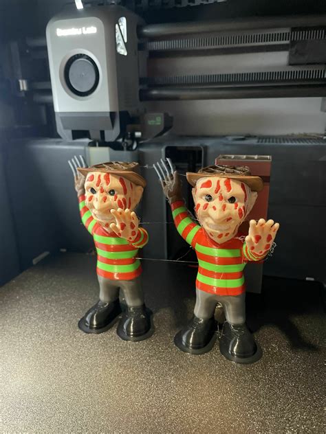 Archivo Stl Freddy Krueger Minis De Peliculas De Terror Sin