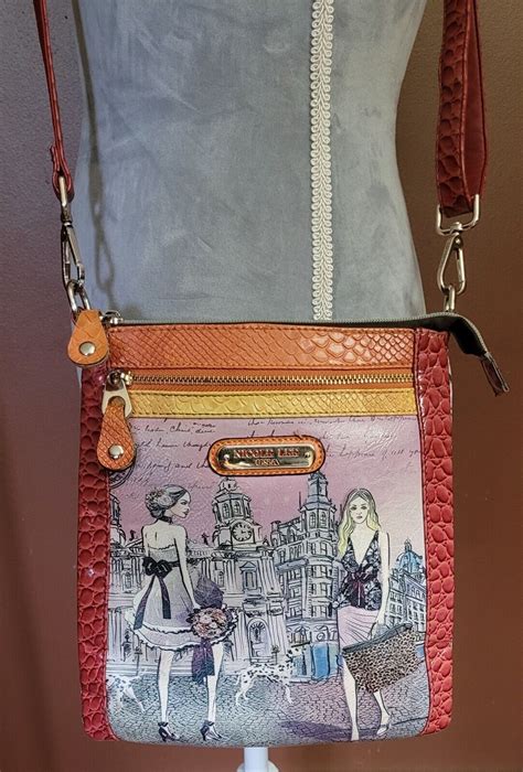 Nicole Lee Clock Tower Suzy Collection Crossbody Purse - Gem